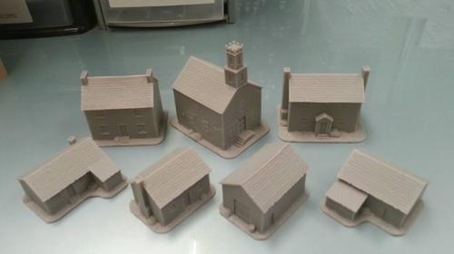 New 10mm American Civil War buildings