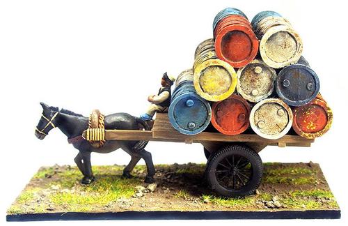 28mm modern civilian carts