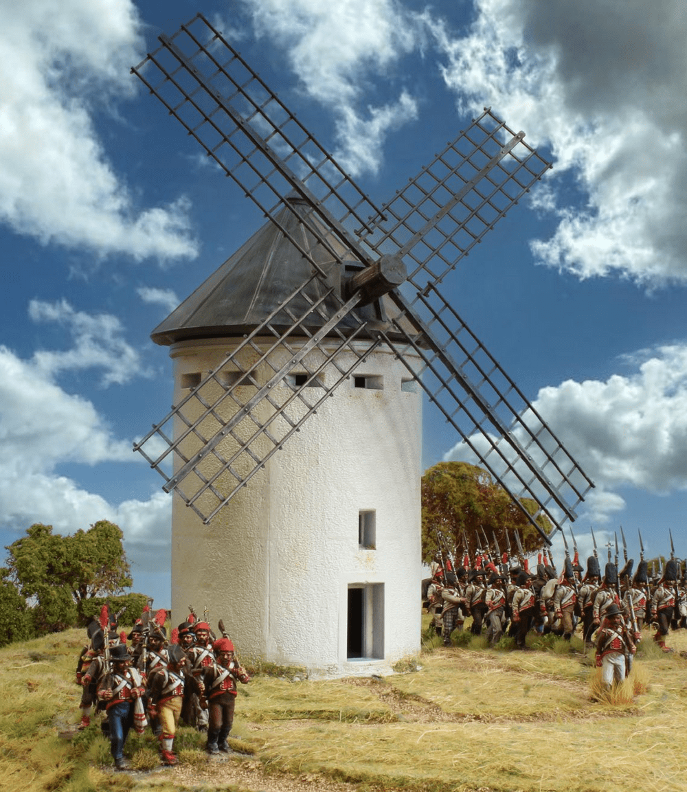 28mm plastic windmill