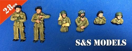 28mm Tank Commanders