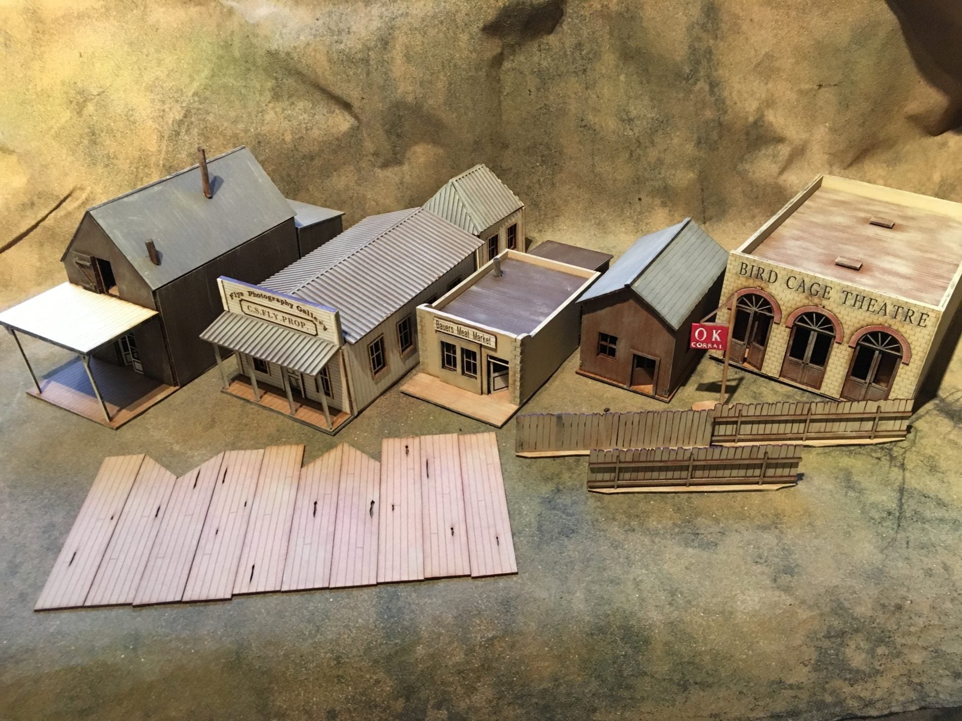 28mm Tombstone MDF set