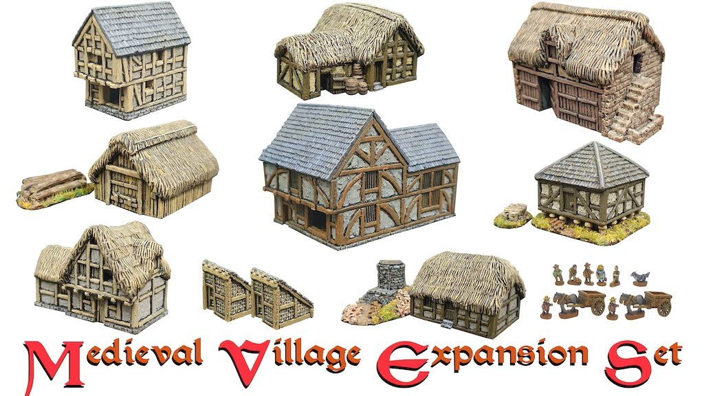 6mm Medieval building Kickstarter