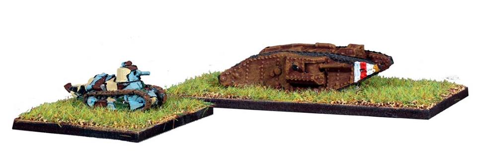 6mm World War 1 Tanks