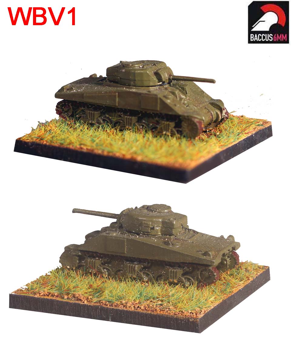 6mm WW2 Armour from Baccus