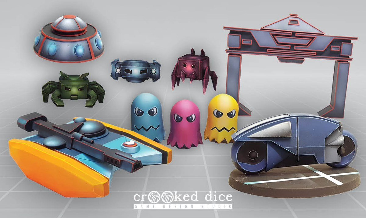 '8-bit arena' miniatures