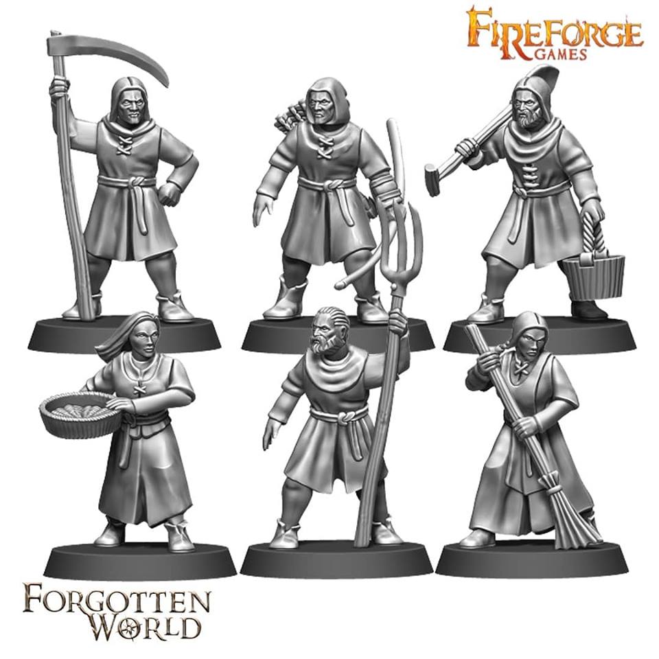 Folk Rabble from Fireforge
