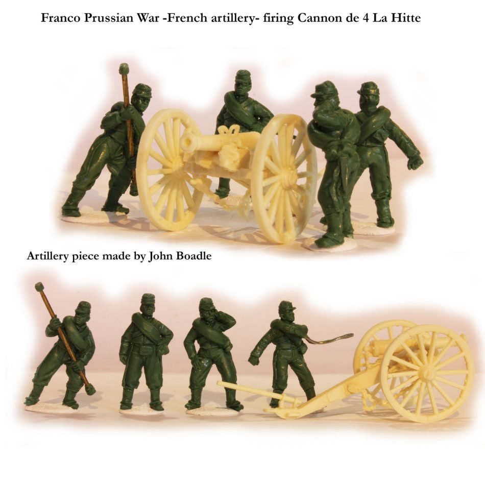 Franco Prussian War gun crews