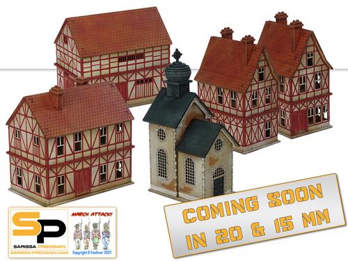 New 20mm and 15mm MDF buildings