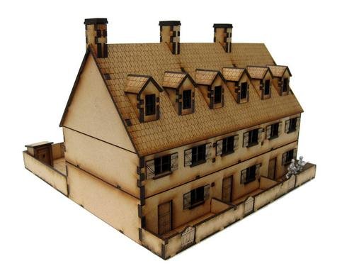 New 20mm MDF row of houses