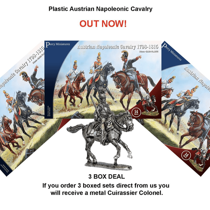 Perry Austrian Cavalry are now available.