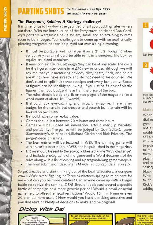 Update: The WS&S Games Challenge