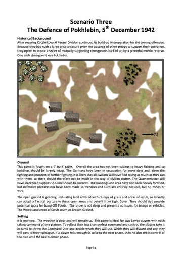 Operation Winter Storm, a scenario supplement for Chain of Command